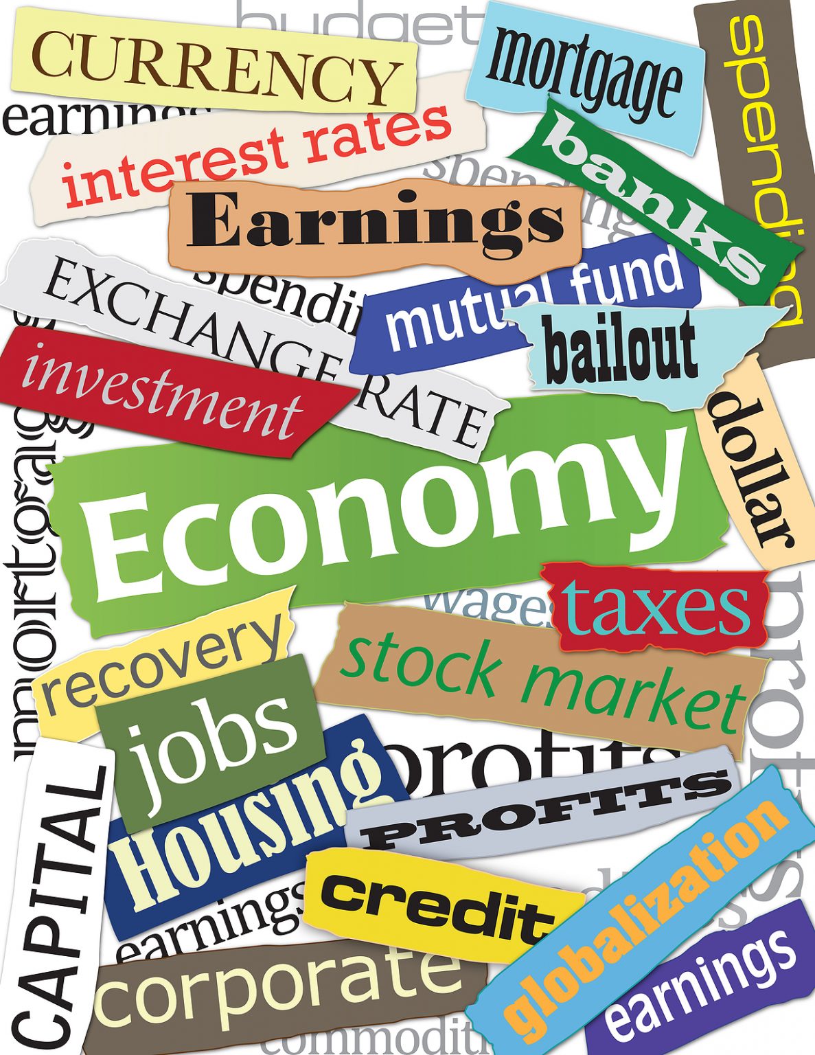 bigstock_Economy_Word_Collage_4510229 - MoneySense Philippines